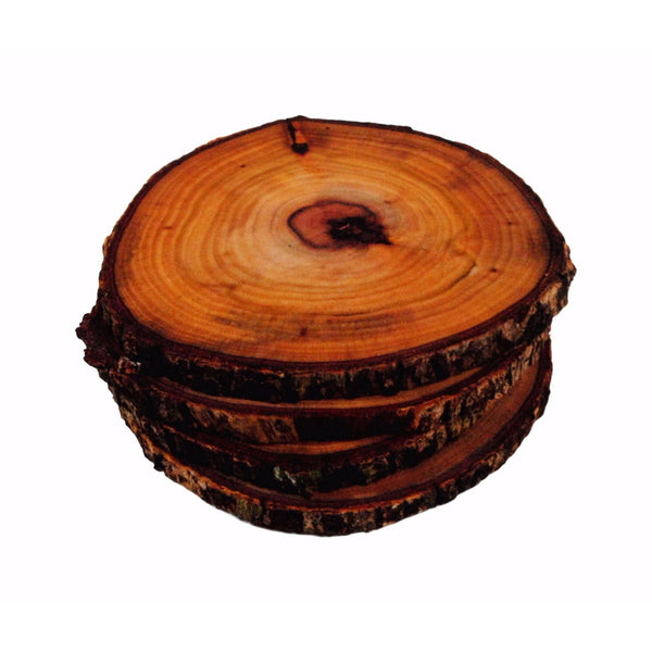Natural Edge Round Coasters – Illusive Wood Designs